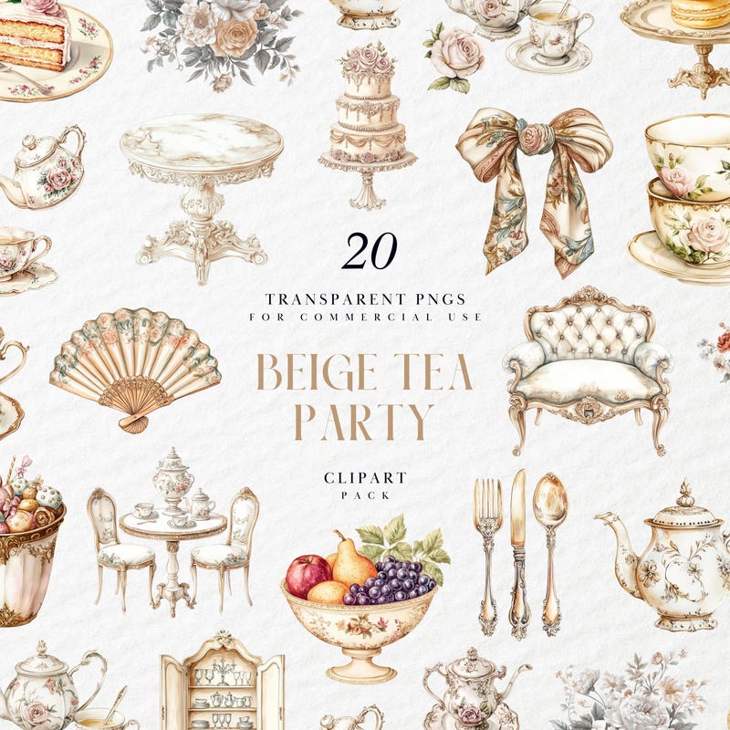Afternoon Tea Logo - Etsy UK