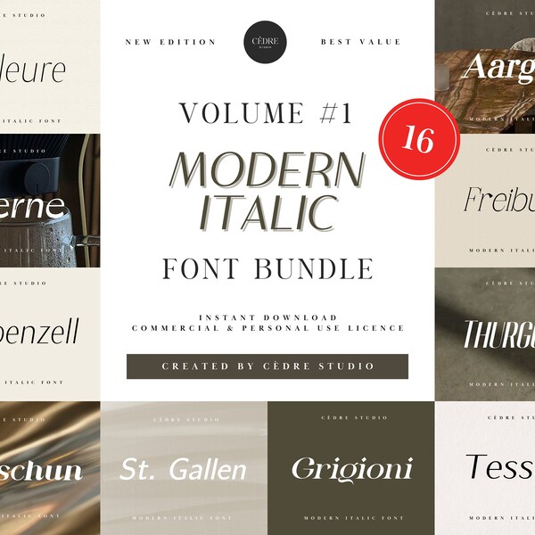 Italian Script - Etsy