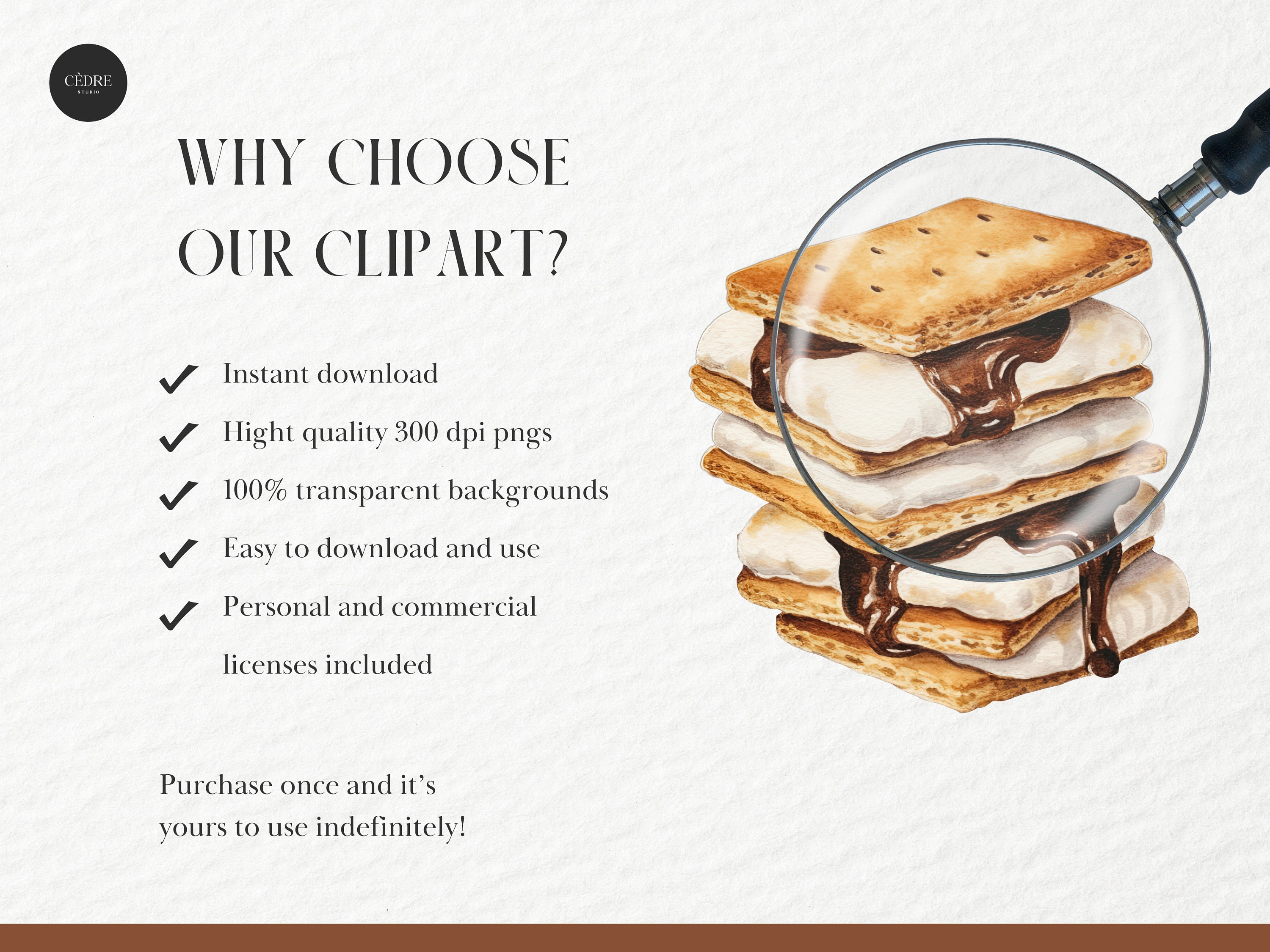 Watercolor Marshmallows Clipart, Fluffy White Marshmallow Clipart ...