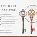 Watercolor Victorian Keys Clipart, Vintage Key Clipart, Medieval ...