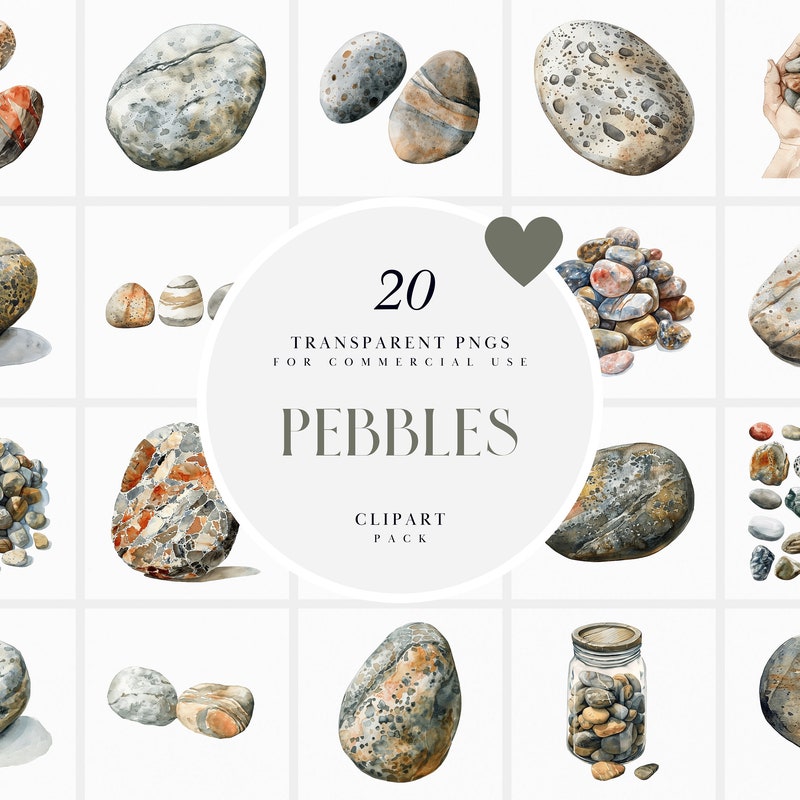 Pebble Art Flowers - Etsy
