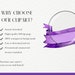 Watercolor Purple Scroll Banner Clipart, Purple Ribbon Banner Clipart ...