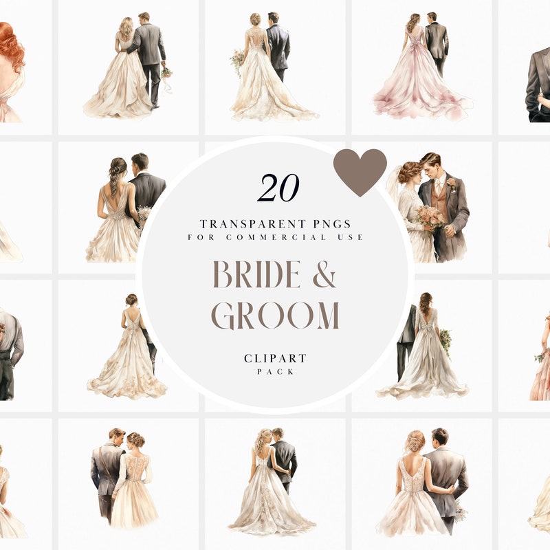 Graphic Bride and Groom - Etsy UK