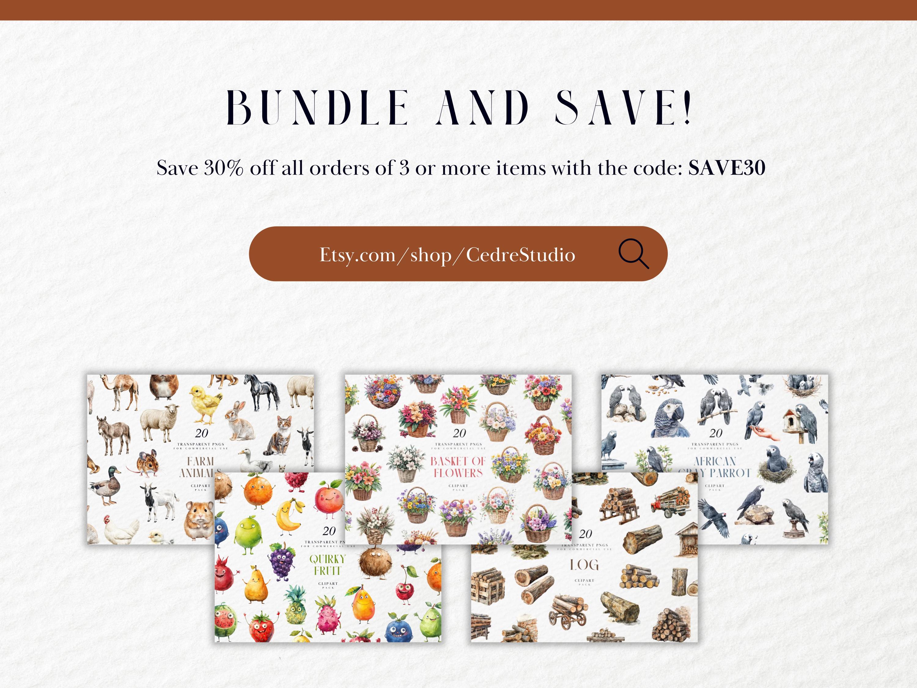 Watercolor Red Fox Clipart, Red Foxes Clipart, Woodland Fox Clipart ...