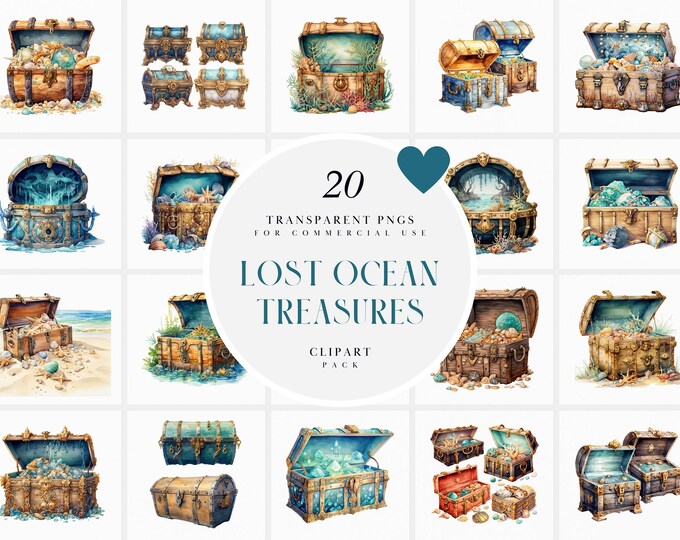 Epic Adventure Treasure Chests PNG Set for Imaginative Play Perfect for ...