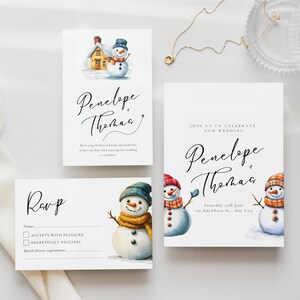 Watercolor Snowmen Clipart, Snowman, Frosty Friends, Vintage Rustic ...