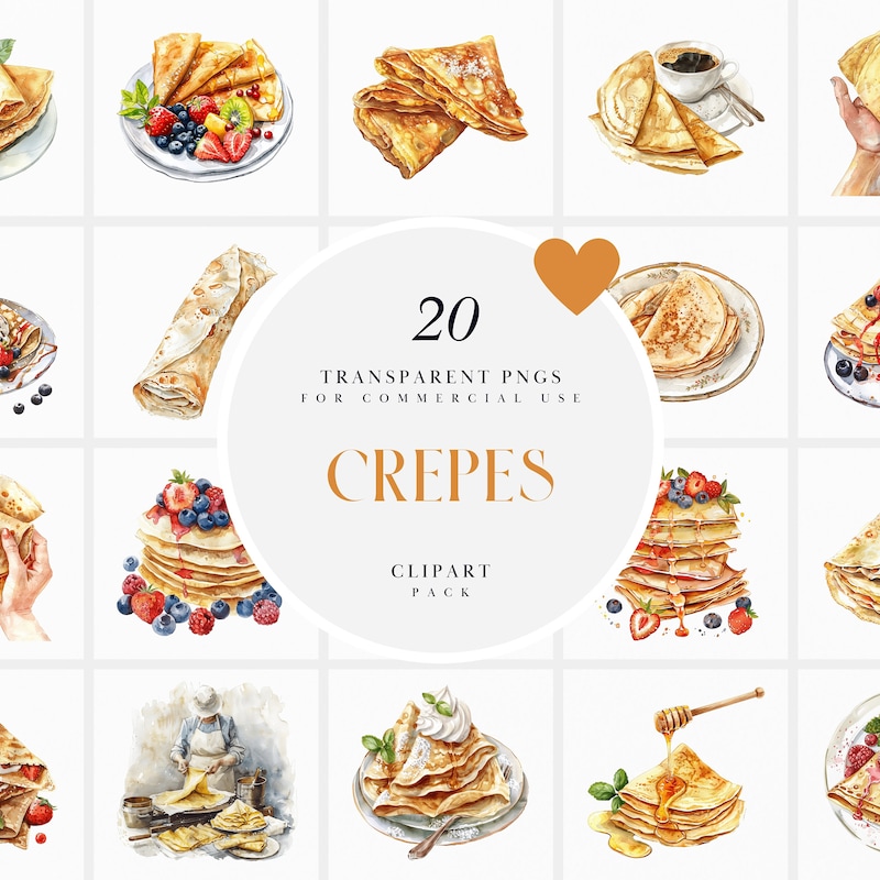 Thin Crepes - Etsy