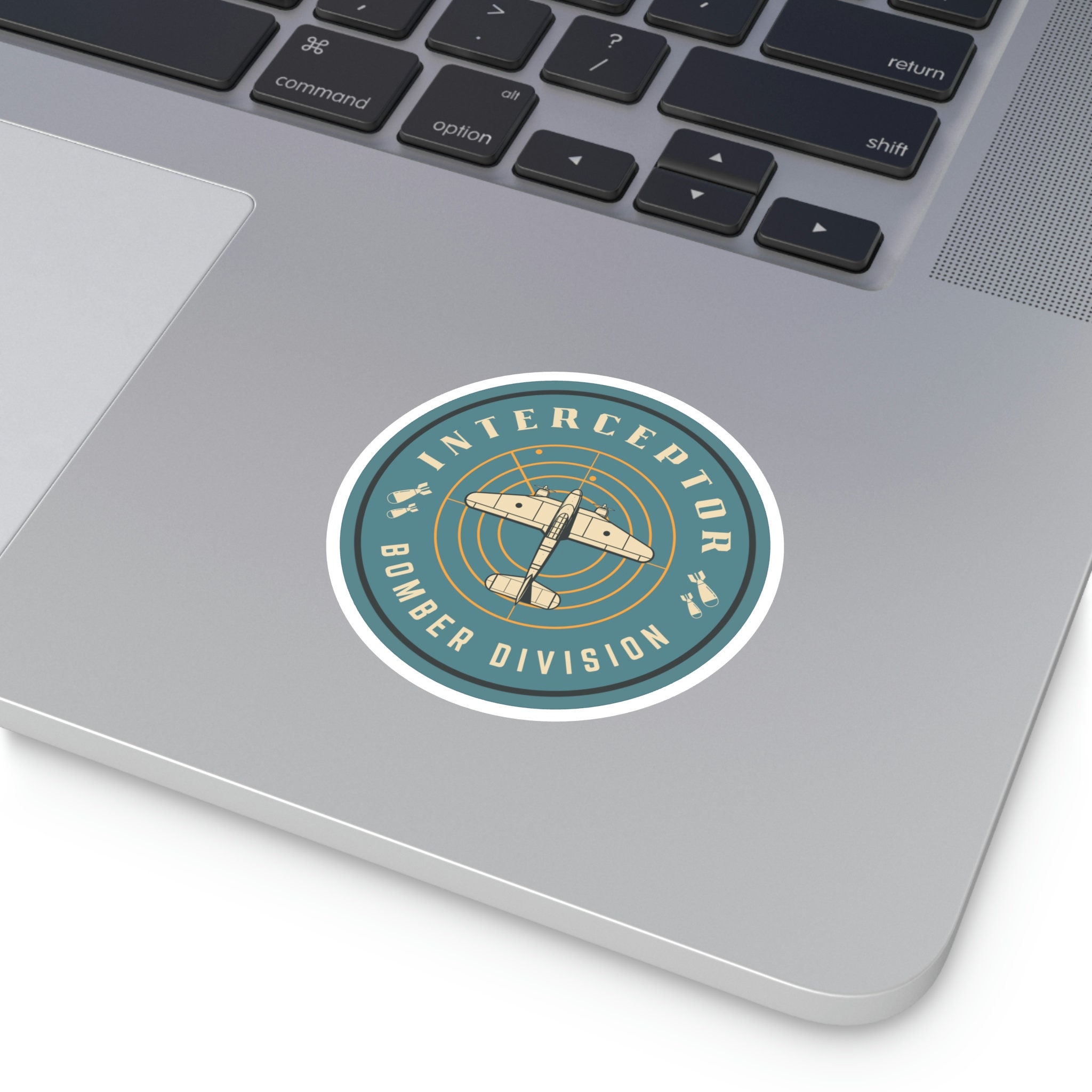 Interceptor Bomber Division Round Stickers, Indooroutdoor - Etsy