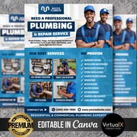 Septic Tank Cleaner Flyer Template: Canva Design (digital Download) - Etsy