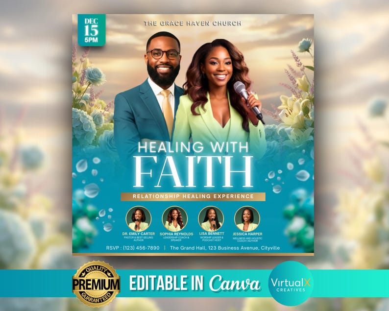 Church Conference Flyer, Relationship Healing Retreat, Guest Speakers ...
