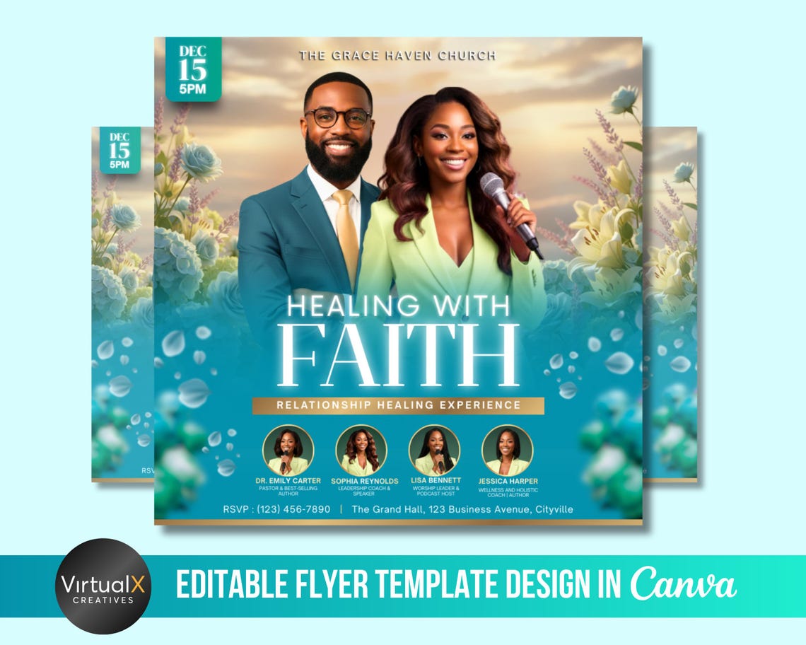 Church Conference Flyer, Relationship Healing Retreat, Guest Speakers ...