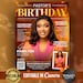 Editable Church Birthday Flyer for Pastor, First Lady, or Member ...