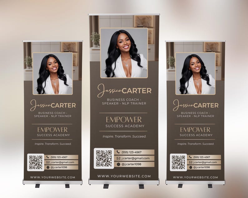 Business Coach Banner, Speaker Event Banner, NLP Trainer Maketing ...