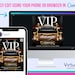 VIP Lounge Club Template, Luxury Vip DJ Party Invite Flyer, Black and ...