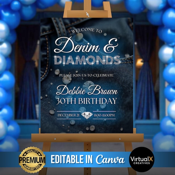 Denim Backdrop - Etsy