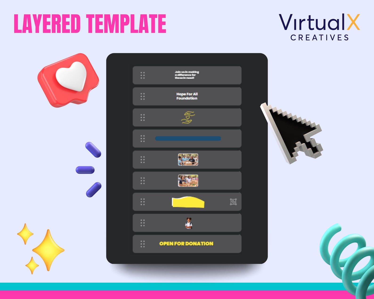 Donation Drive Flyer Template, Editable Charity Event Flyer ...