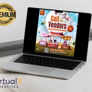 Call for Vendors Flyer, Pop up Shop Flyer, Community Vendor Event ...