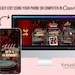 Surprise Birthday Party Invitation, Red Surprise Dinner Animated Invite ...
