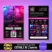 Hookah Business Cards, Editable Night Club Calling Card, Bar and Grill ...