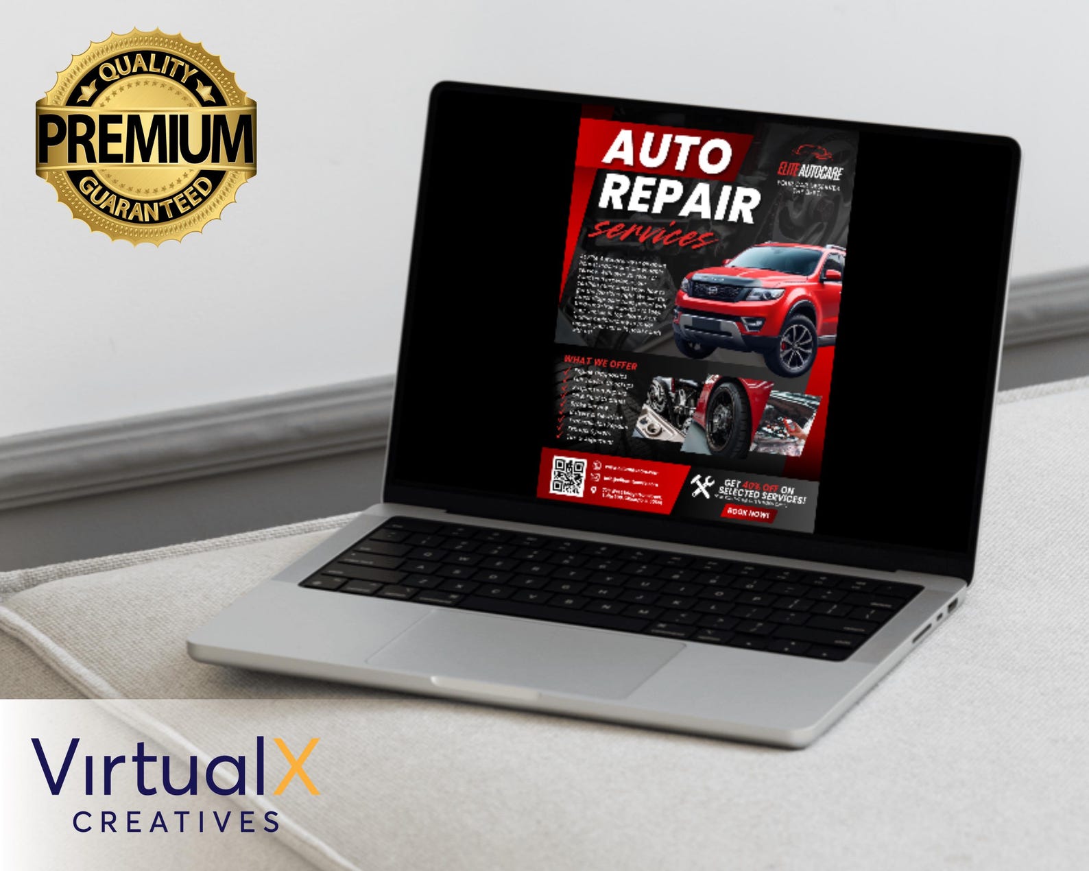 Auto Repair Service Flyer, Car Service Flyer, Auto Detailing, Mobile ...
