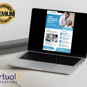 Lab Testing Flyer, Medical Laboratory Flyer, Diagnostics Clinic, Mobile ...