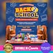 Back to School Event, Back to School Supply Drive, Canva Editable Flyer ...