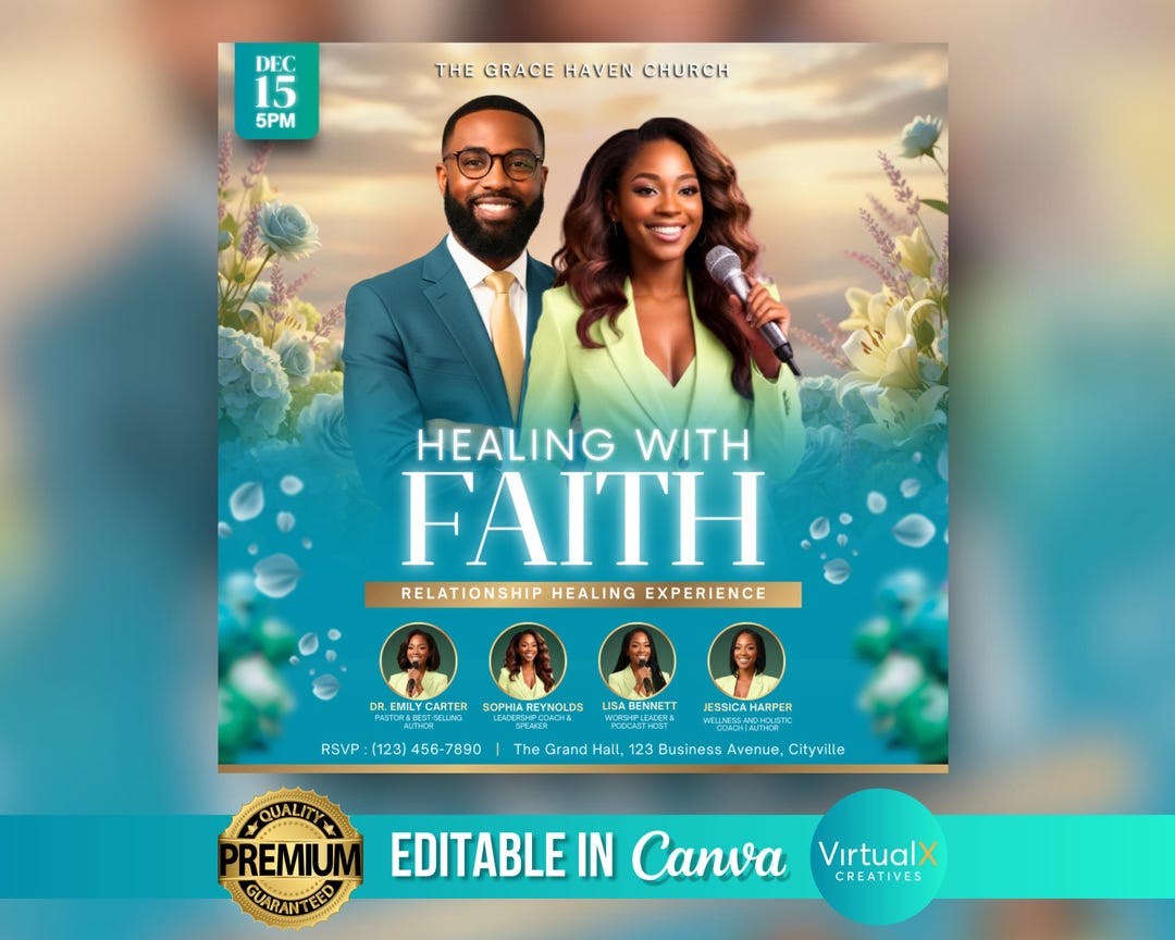 Church Conference Flyer, Relationship Healing Retreat, Guest Speakers ...