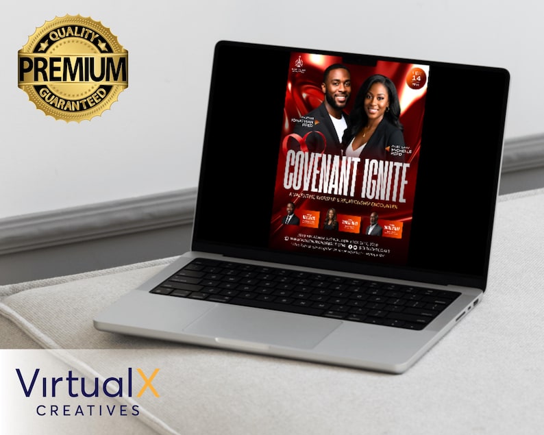 Covenant Ignite Valentine Church Flyer | Revival Template | Couples ...