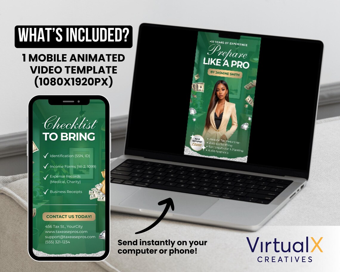 Tax Prep Animated, Tax Preparation, Tax Season Video, Accountant ...