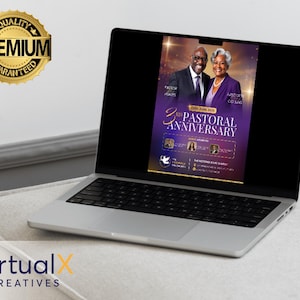 Pastoral Anniversary Flyer, Church Event Flyer, Pastor Appreciation ...