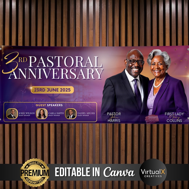 Pastor Appreciation Church Banner - Etsy