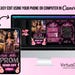 Pink Prom Send off Invite, Prom Party Animated Invitation, Men Prom ...