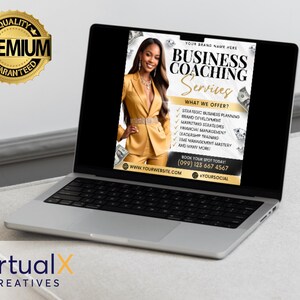 Business Coach Flyer, Consultation Flyer, Entrepreneur Flyer, Workshop ...
