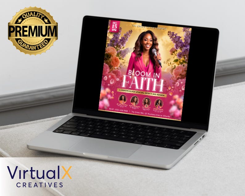 Womens Meeting Conference Flyer, Women's Retreat Flyer, Guest Speakers ...