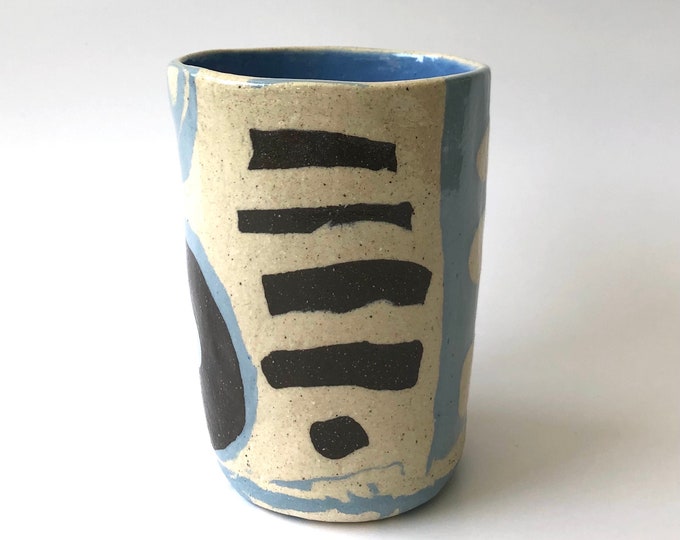 Large Inlay Ceramic Cup - Etsy