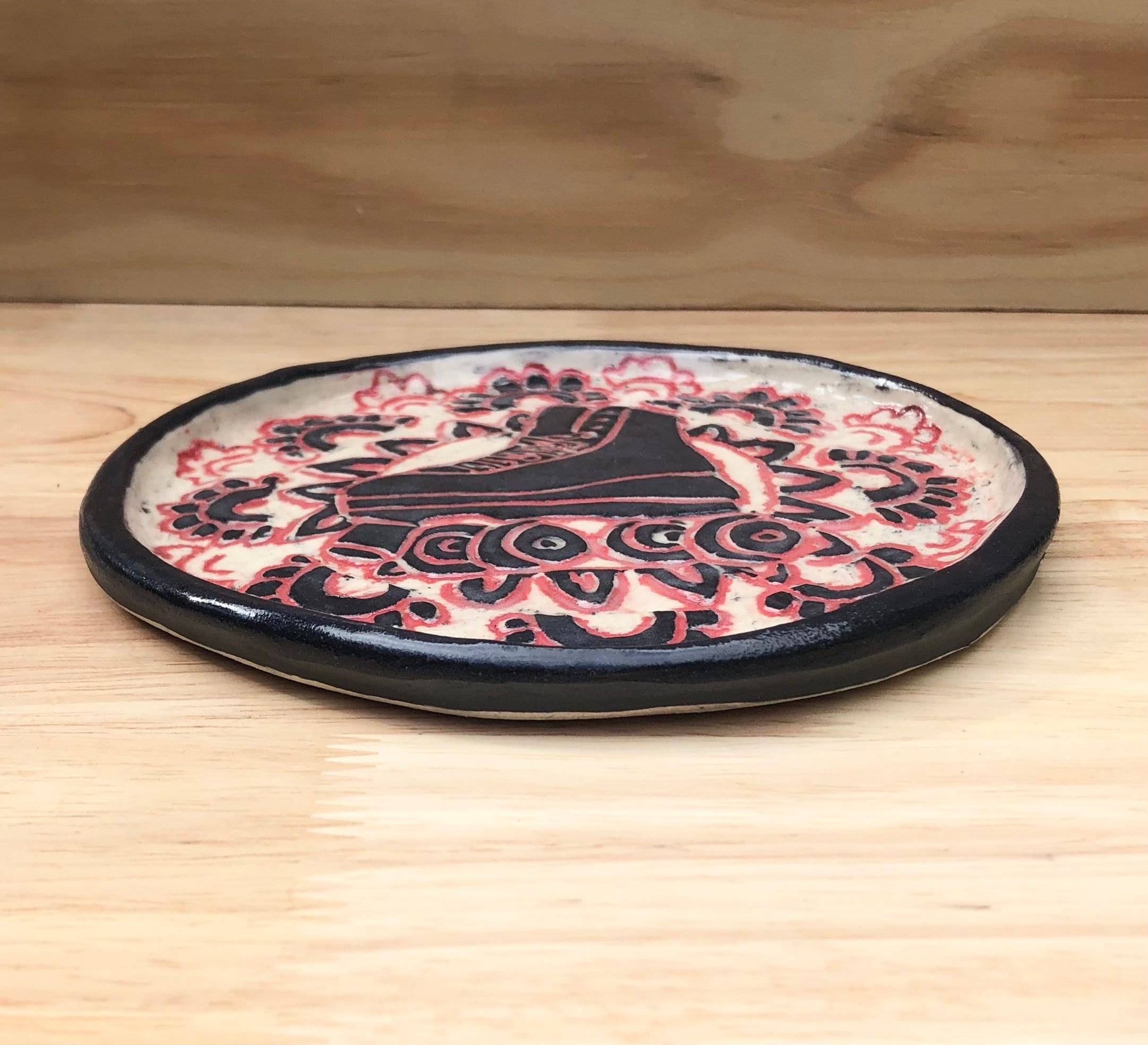 Roller Skate Ceramic Dish - Etsy