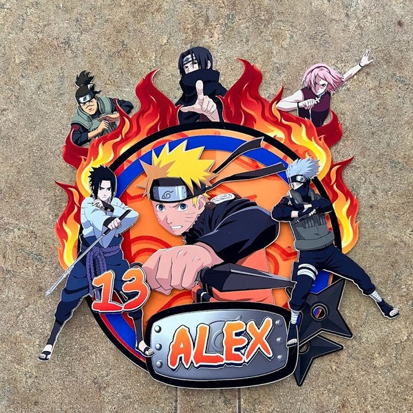 Naruto Cake Decorations - Etsy