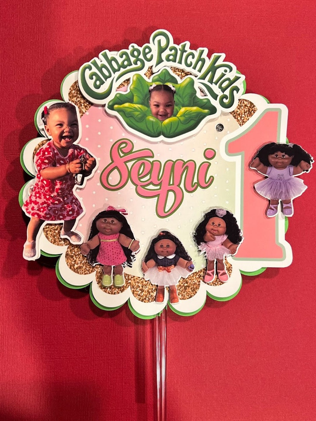 Cabbage Patch Kids Cake Topper - Etsy