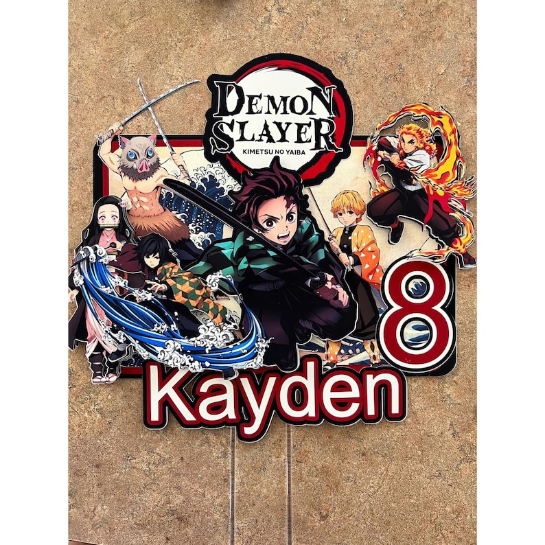 Anime Cake Topper - Etsy