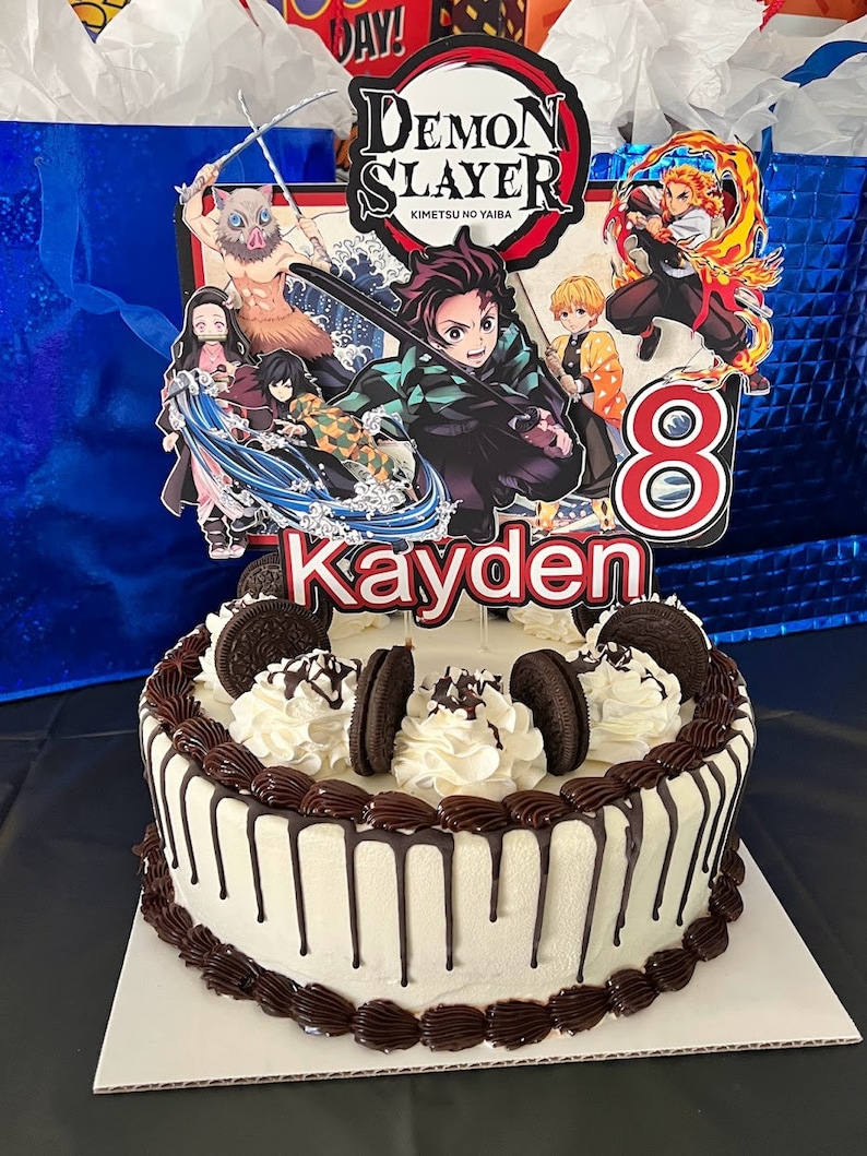 Anime Cake Topper - Etsy