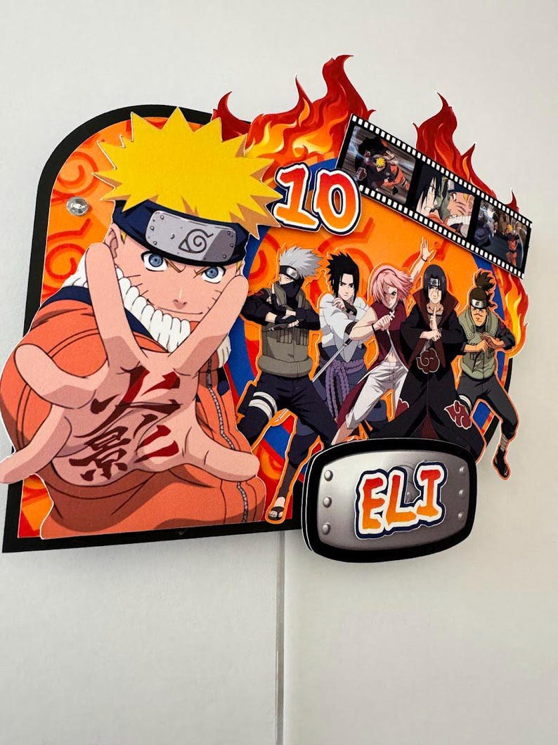 Anime Cake Topper - Etsy