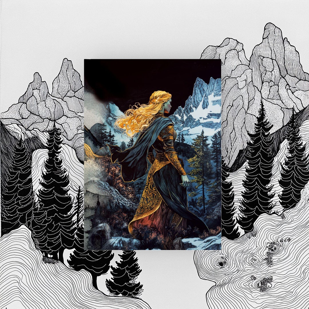 Freyja Norse Journal Gift for Her Magical Grimoire Dream Diary Freya ...