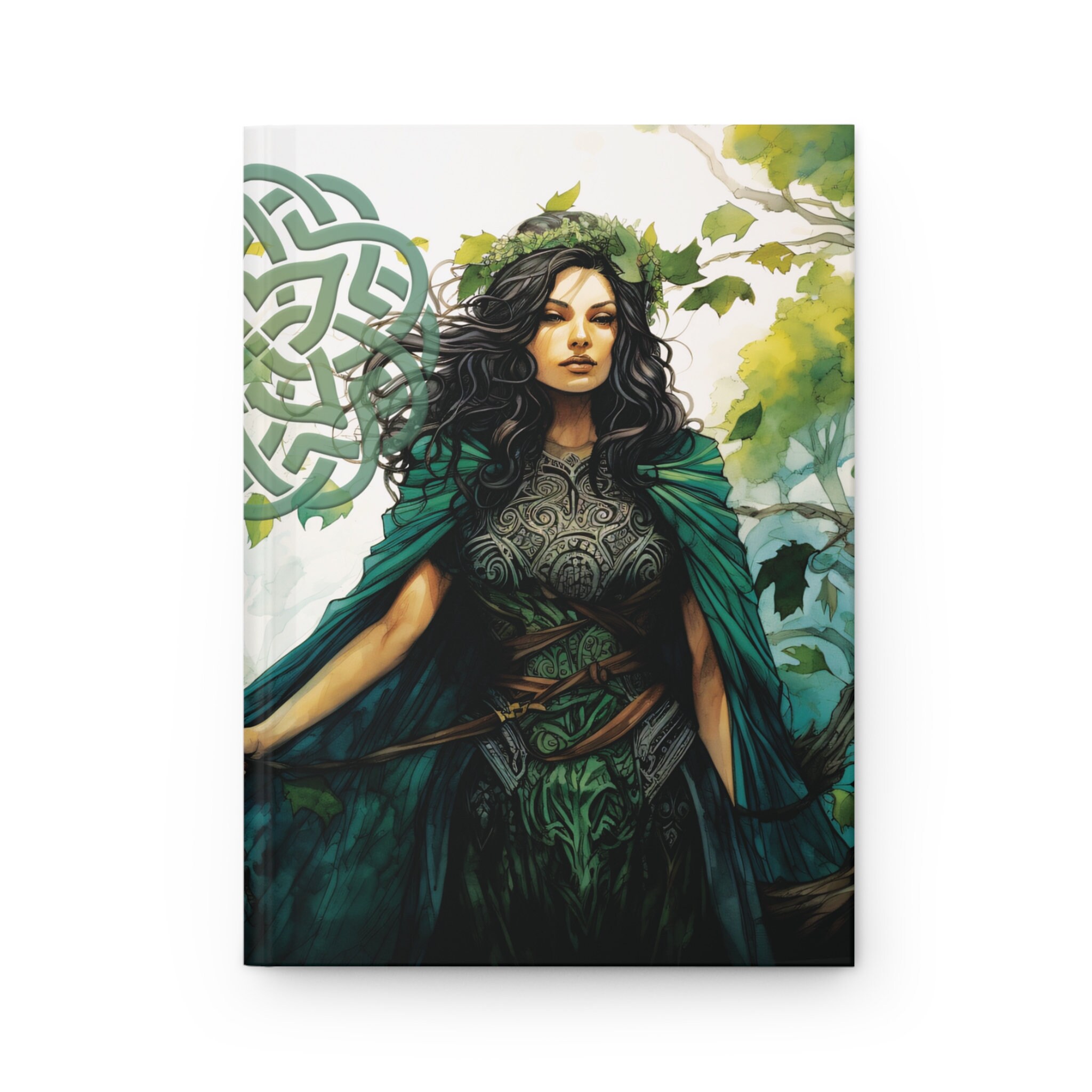 Celtic Goddess the Morrigan Journal Gift for Her Celtic Pagan Magical ...