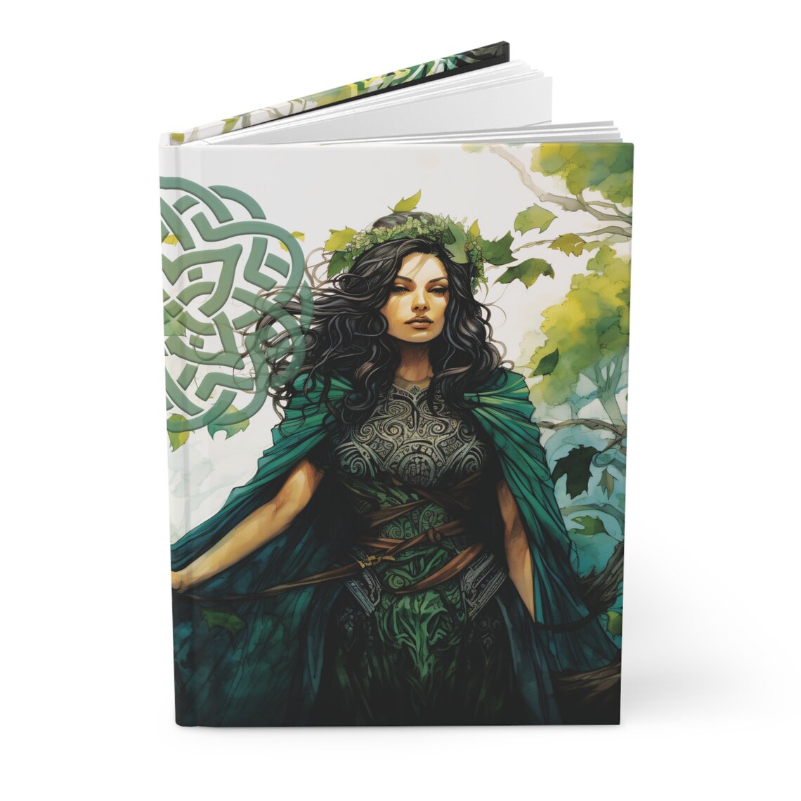 Celtic Goddess the Morrigan Journal Gift for Her Celtic Pagan Magical ...
