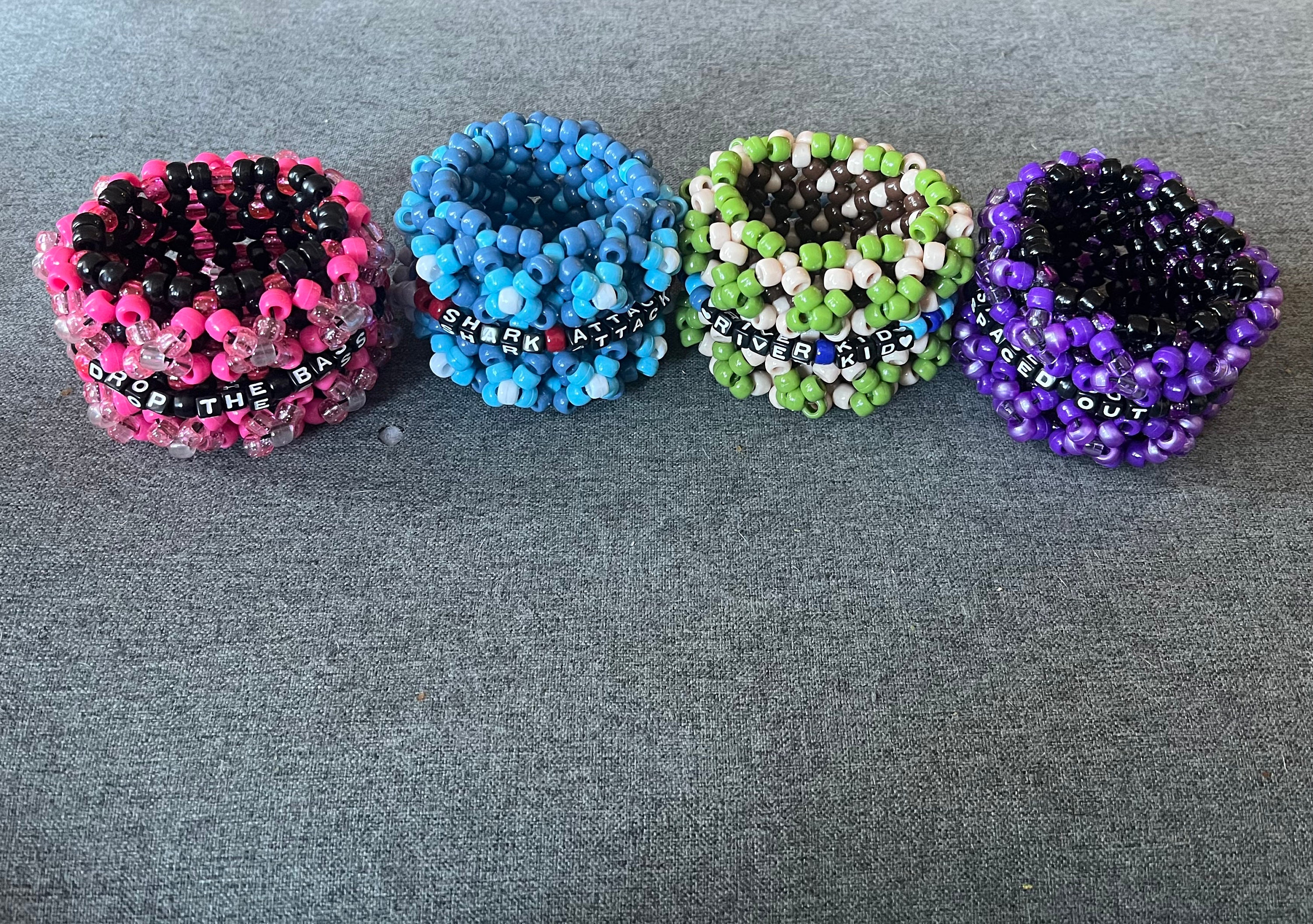 Custom Mini Rotator Cuff Kandi - Etsy