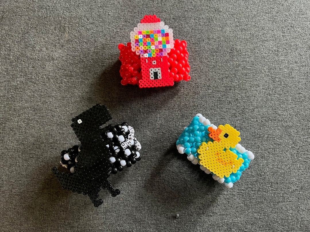 Custom Small Perler Kandi Cuff - Etsy