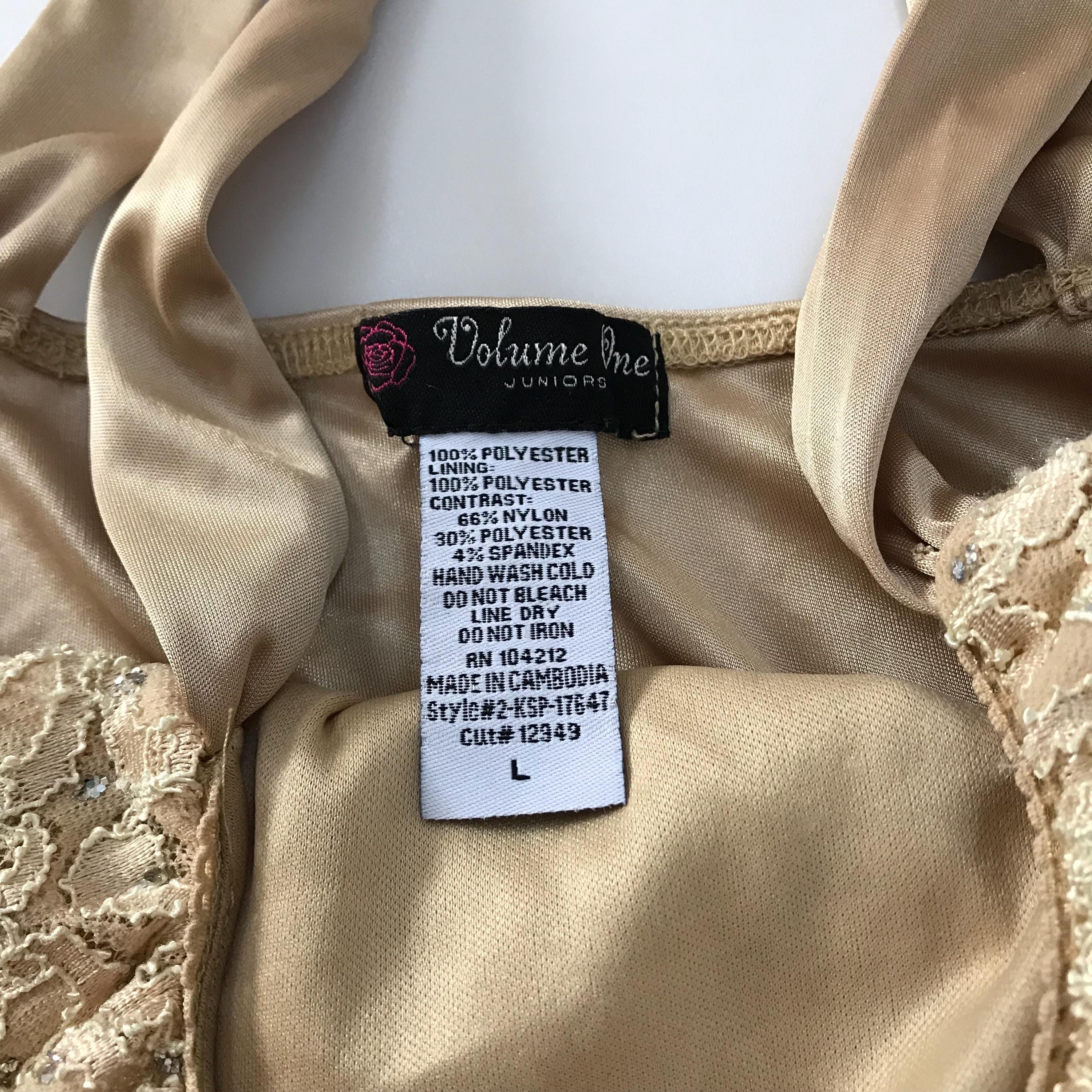 Vintage Y2k Gold Cami Tank Top Lace and Sparkles Beaded Golden Fairy ...