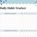 Daily Habit Tracker | Personal Growth, Growth Mindset, Atomic Habits ...