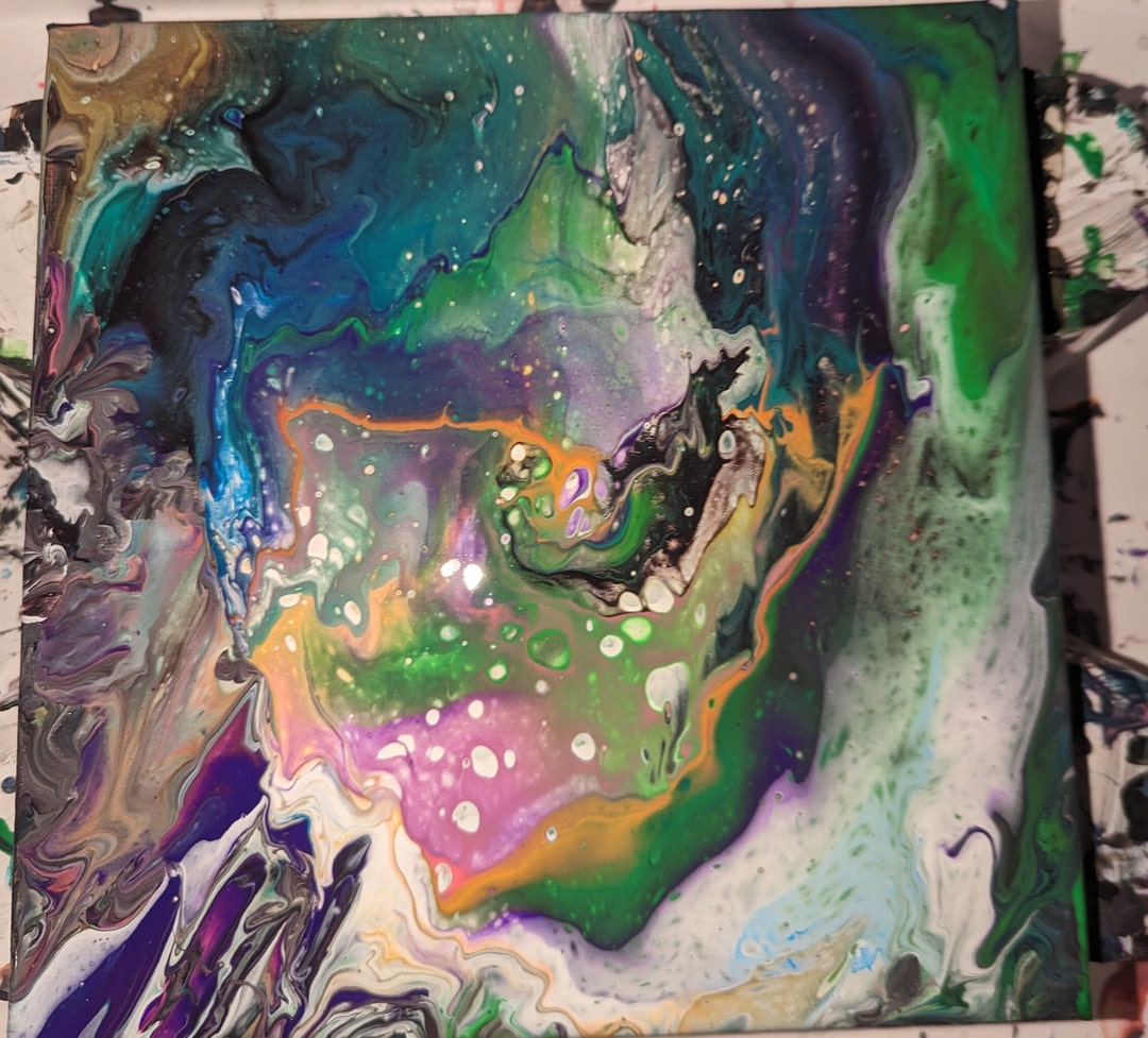 Acrylic Paint Pouring/fluid Arts - Etsy