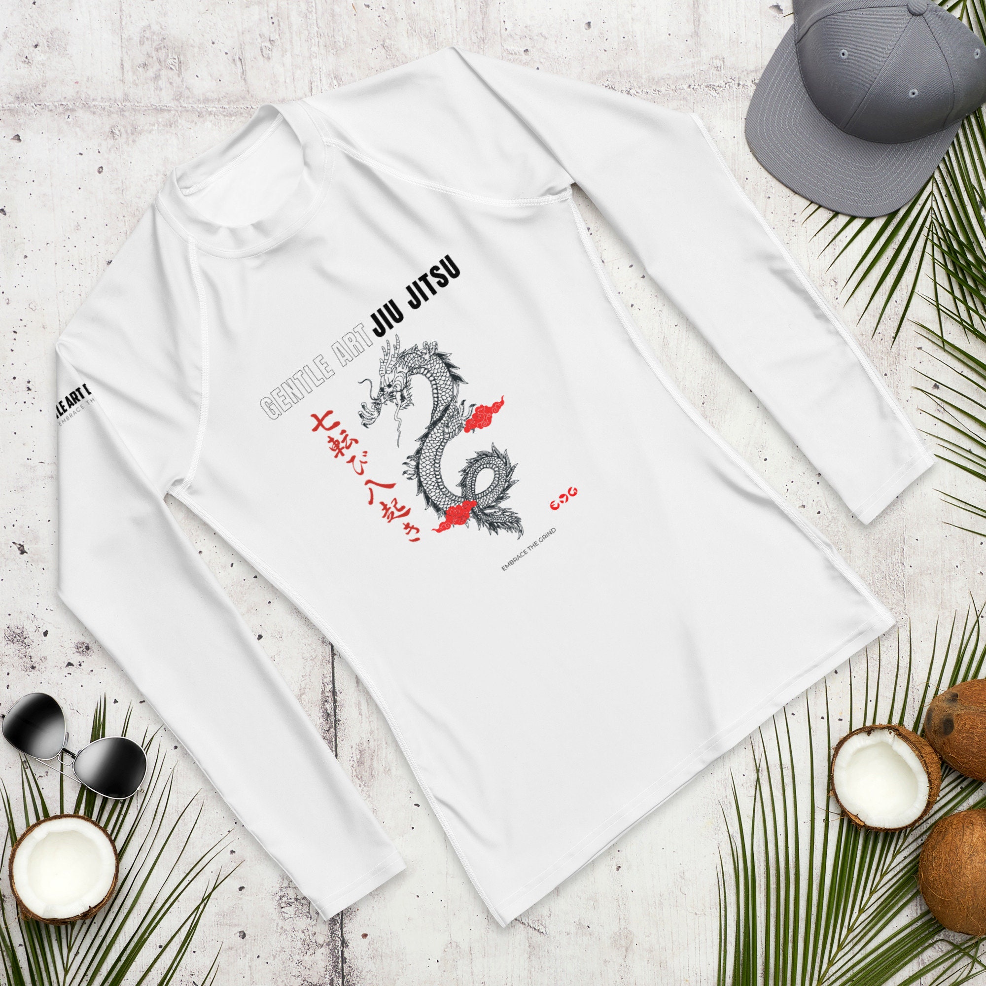 Men’s BJJ Rash Guard | Jiu-jitsu Rashguard | Long Sleeve | MMA ...